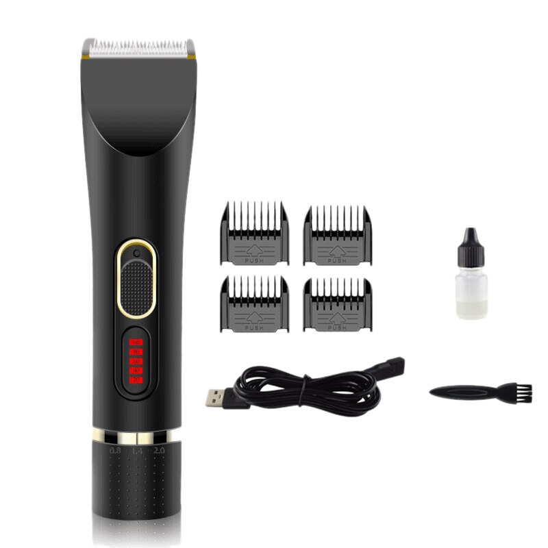 -Electric Cordless Hair Clippers Adjustable Guide ... – Grandado