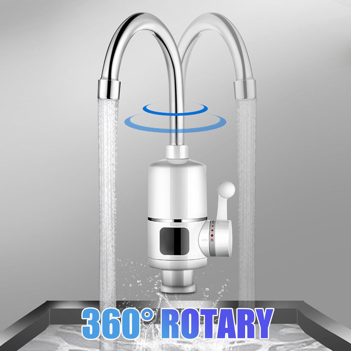 Electric Kitchen Water Heater Tap Instant Water Fa... – Grandado