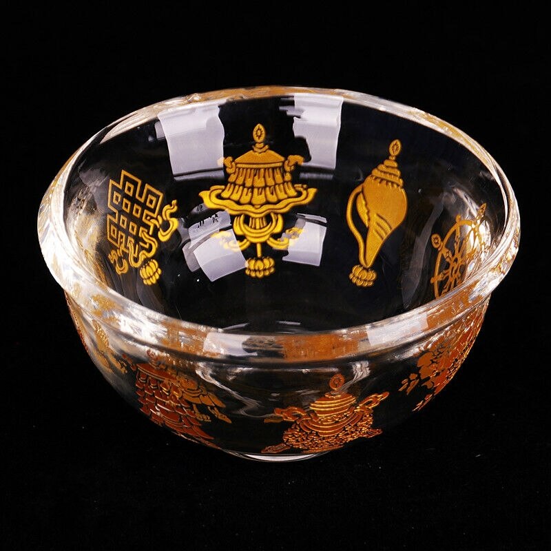 Offering Water Bowl Cup Tibetan Buddhist Mikky 8 S... – Grandado