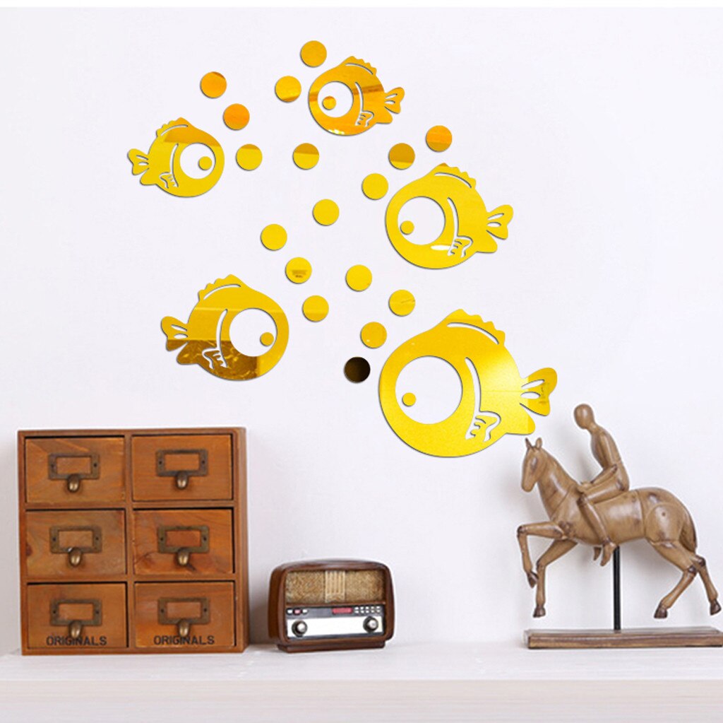 Spiegel Sticker Bubble Vis Pegatina Espejo Diy Acr... – Grandado
