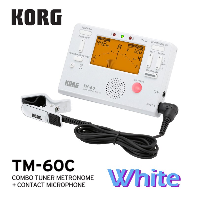 KORG TM60 TM60C Tuner Metronome Wind/ Guitar/ Ukul... – Grandado