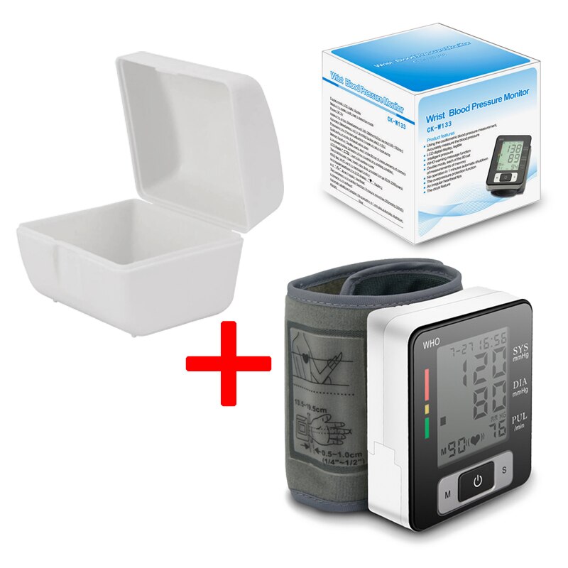 Digital Wrist Automatic Blood Pressure Monitor Met... – Grandado