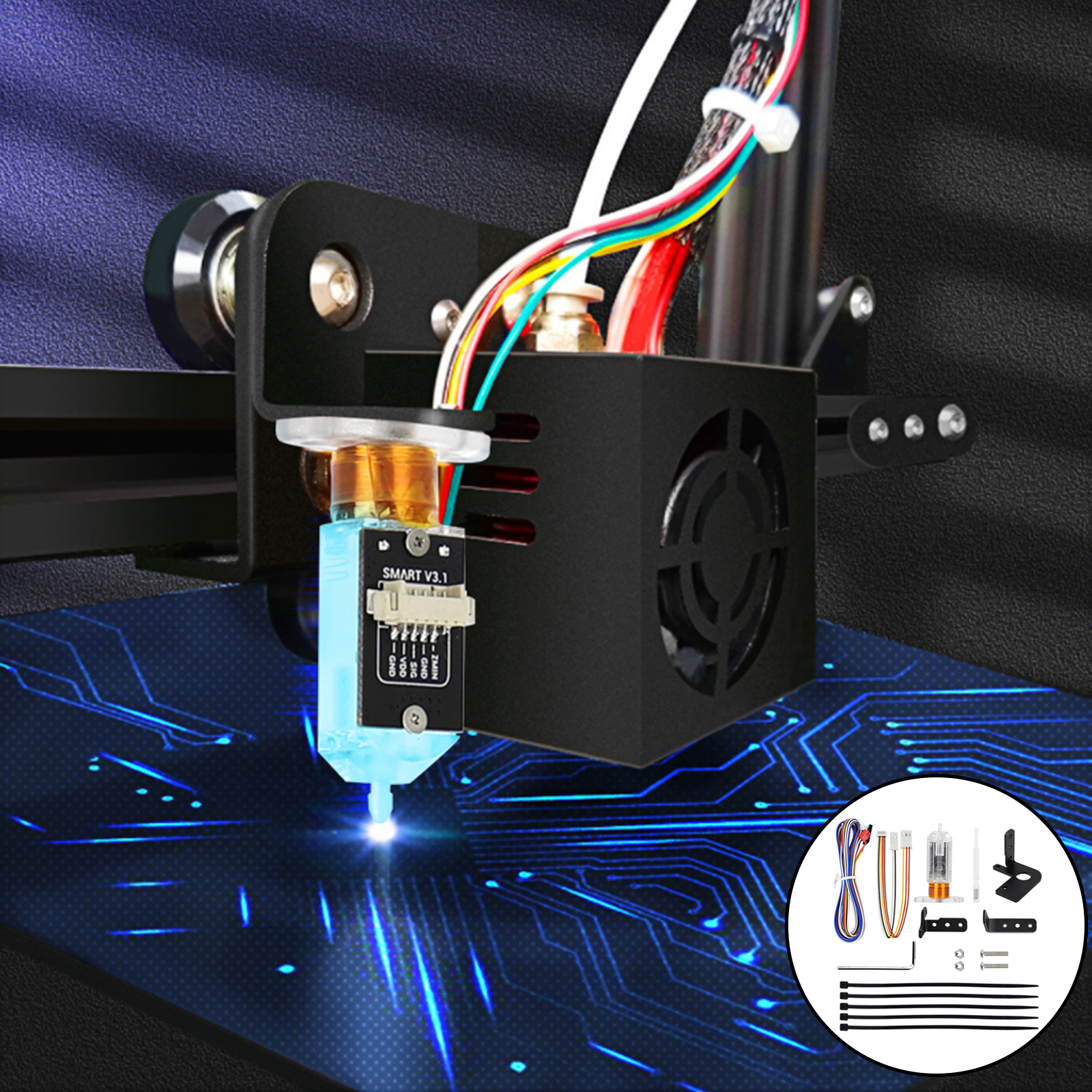 Auto Bed Leveling Sensor Kit Leveling Probe for En... – Vicedeal