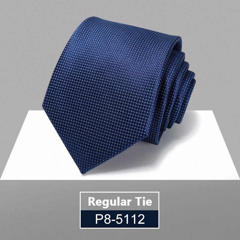 Brand Deep Blue 8Cm Breed Tie Voor Mannen Business... – Vicedeal