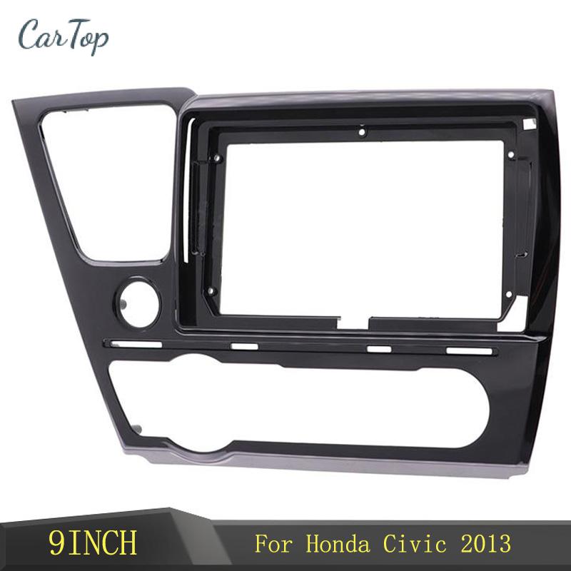 9 Inch Radio Stereo Panel Frame Trim Kit Voor Hond... – Grandado