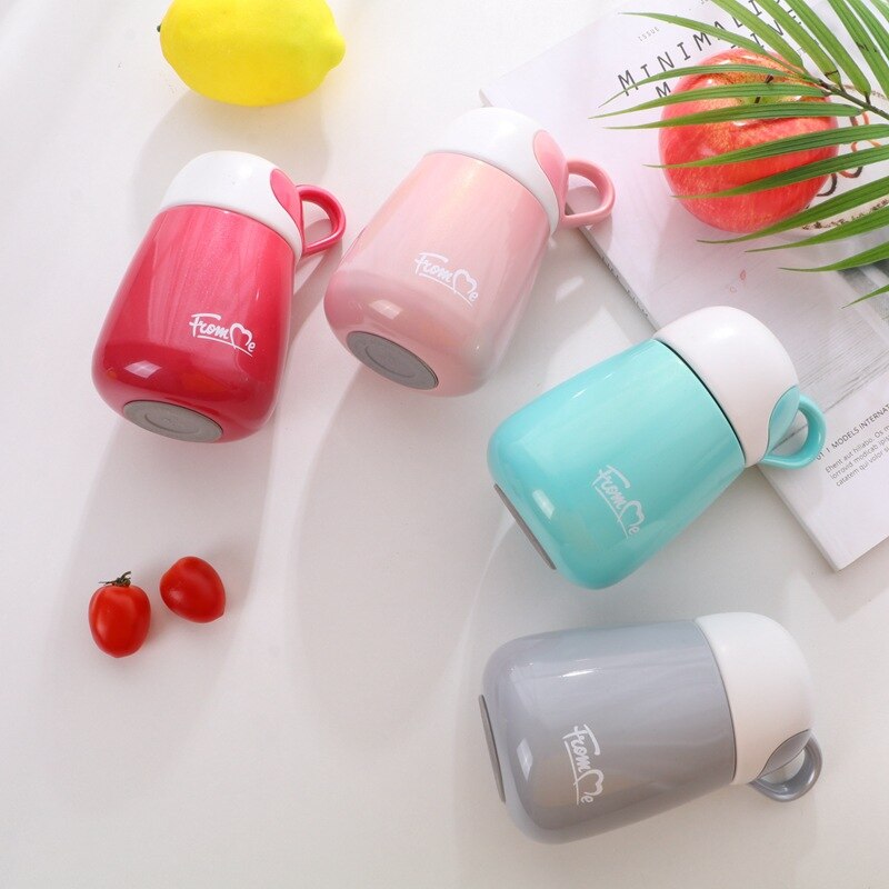 300ML Mini Coffee Vacuum Flasks Lovely Stainless S... – Grandado