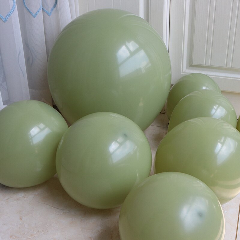 10 "12" 18 "Avocado Grün Luftballon... – Grandado