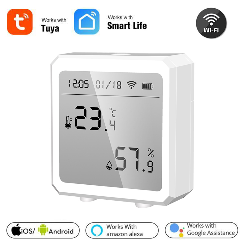 Tuya Smart Leven Wifi Temperatuur En Vochtigheid S... – Vicedeal