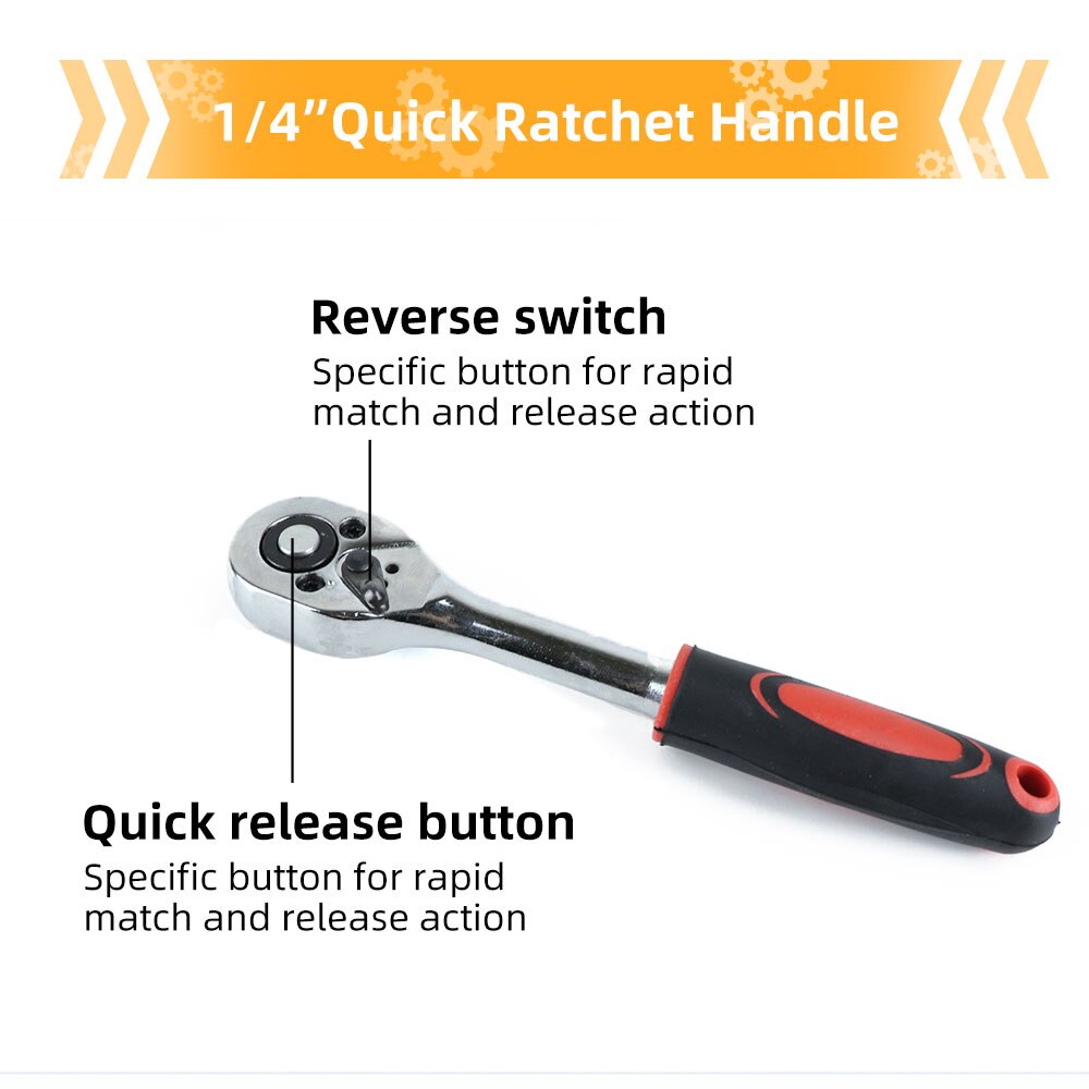 Hand Tool Kit 46PCS Wrench Batch Hand Tool Set Soc... – Vicedeal