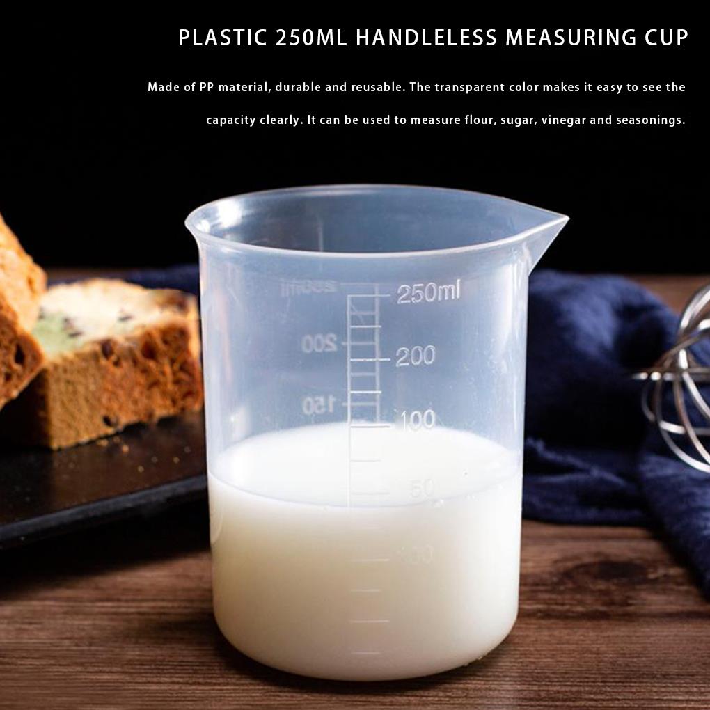 Measuring Cup Plastic Scale Measure Jug Kitchen Me... – Grandado