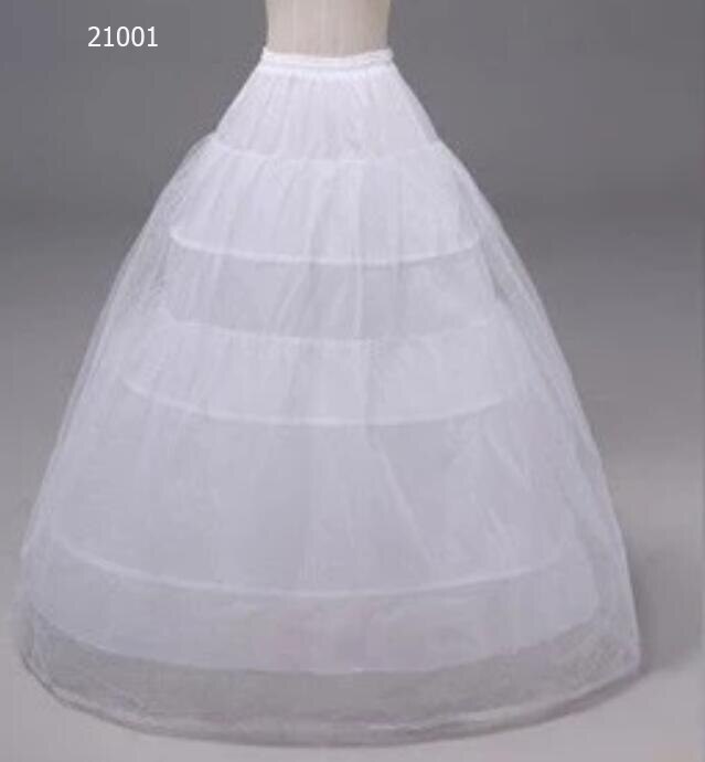 White Wedding Accessories Ball Gown Layers tulle P... – Vicedeal