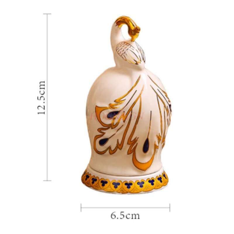 Keramische Pauw Tandenstoker Gold Tandenstoker Per... – Vicedeal