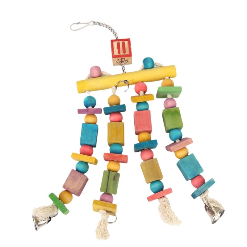 Bird Chewing Toy Parrot Toys Macaw Hanging Acrylic... – Grandado