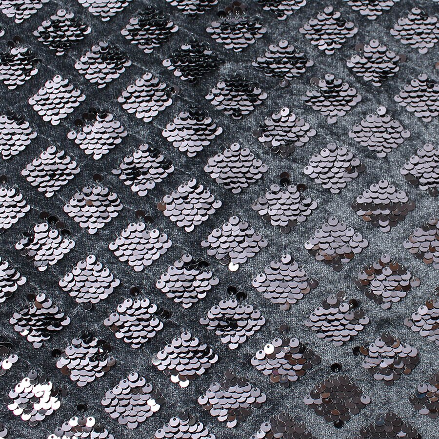 1 Yard Diamond-shaped Rhombic Sequin Embroidery Fa... – Vicedeal