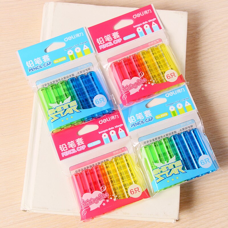 Deli Kid Pencil Caps for Protecting Pencils Set 16... – Grandado