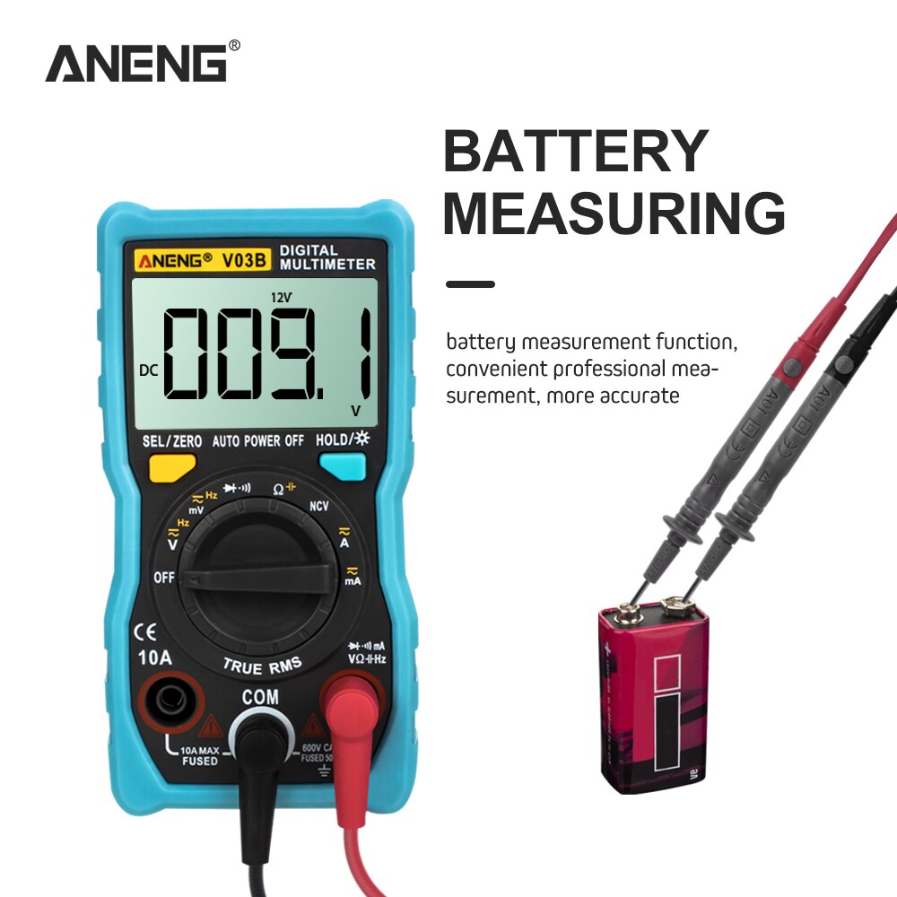 Aneng V03B Lcd Analoge Digitale Multimeter Tester ... – Grandado