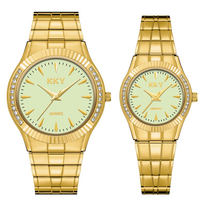 Original KKY Quartz Watch Premium Diamond Business... – Grandado