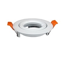 White Downlight Spotlight Hole Converter Kits GU10... – Grandado