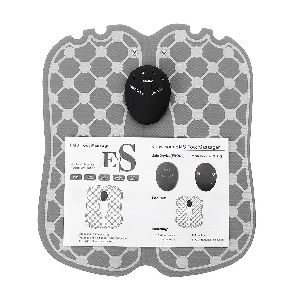 Foot Massager EMS Trainer ABS Physiotherapy Revita... – Grandado