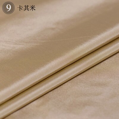 Zijde taffeta stof effen kleur high-end zijde stof... – Vicedeal