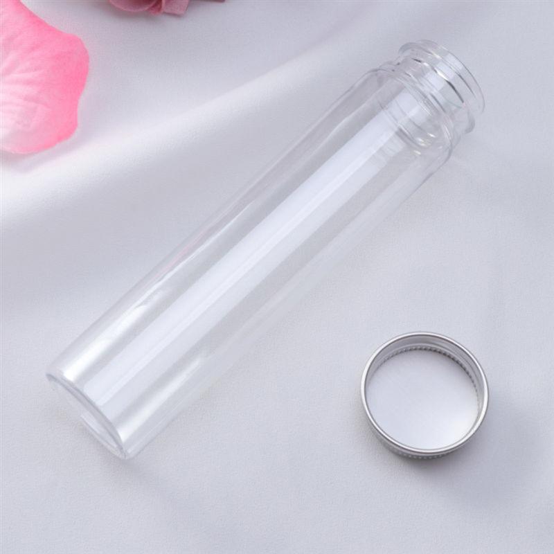 2pcs Flat-bottomed Plastic Clear Test Tubes with S... – Vicedeal