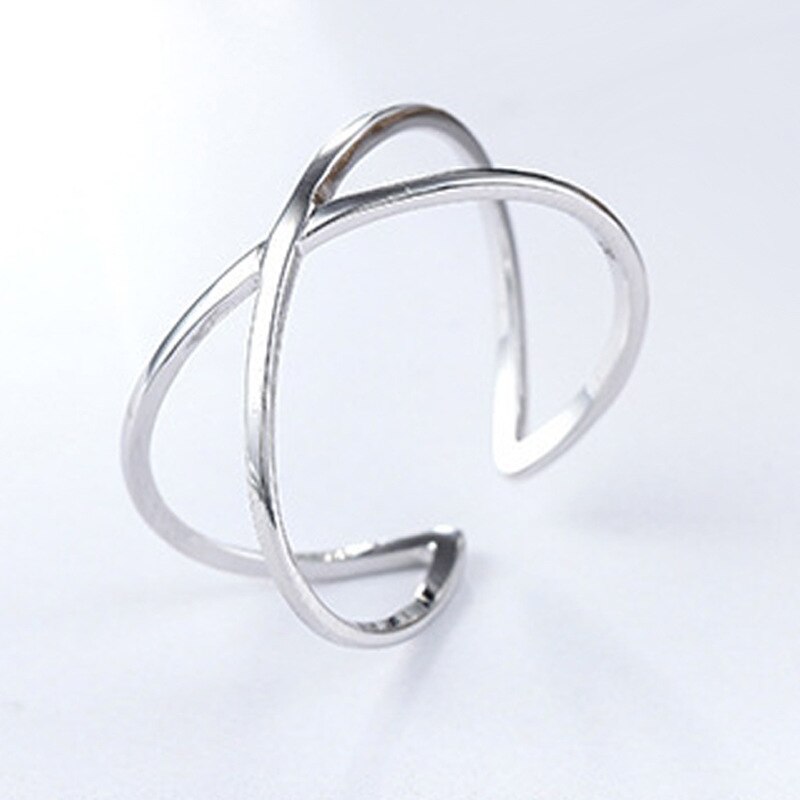 Personality Vintage 925 Sterling Silver Cross Ring... – Grandado