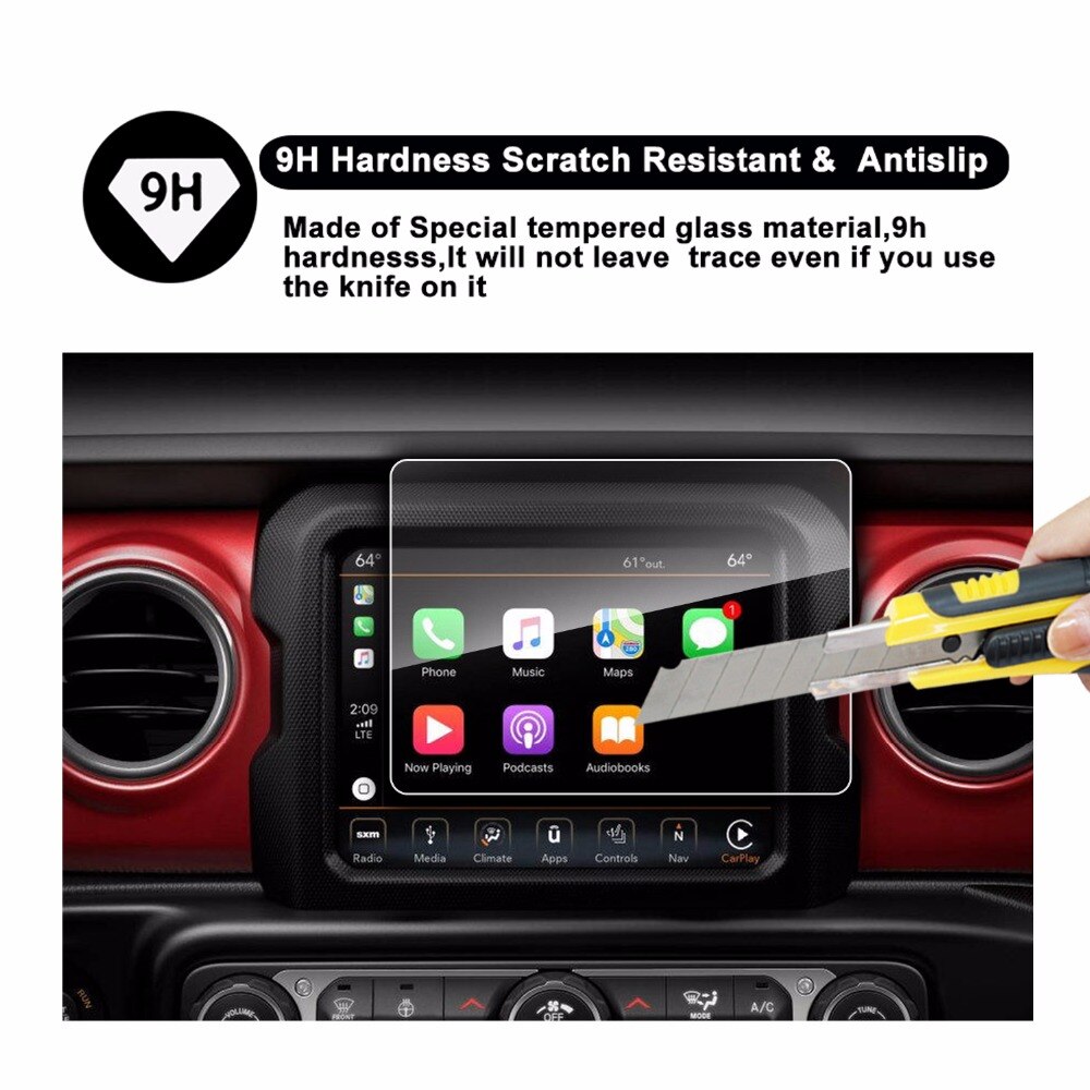 Ruiya Screen Protector Wrangler Jl Uconnect 8.4Inc... – Vicedeal