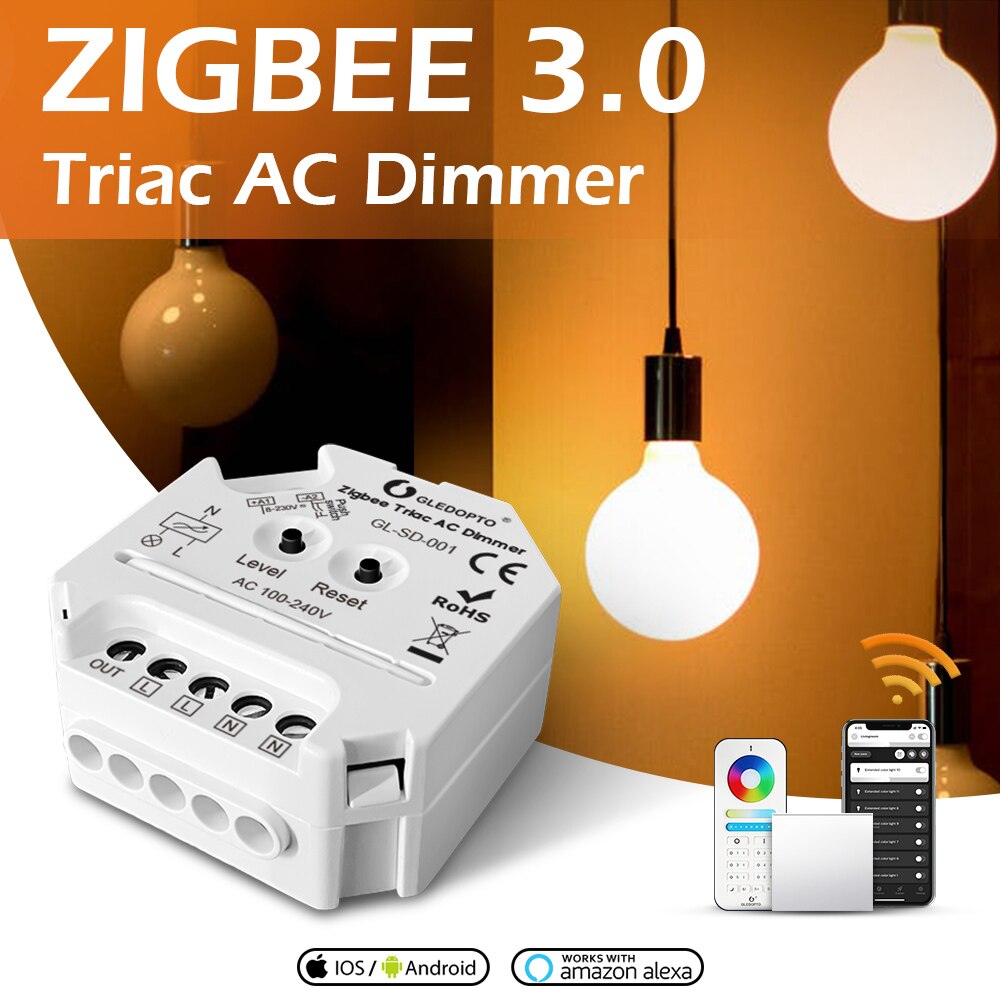 Dimmer LED ZIGBEE Triac 220V 230V 110V AC Touch Pu... – Grandado
