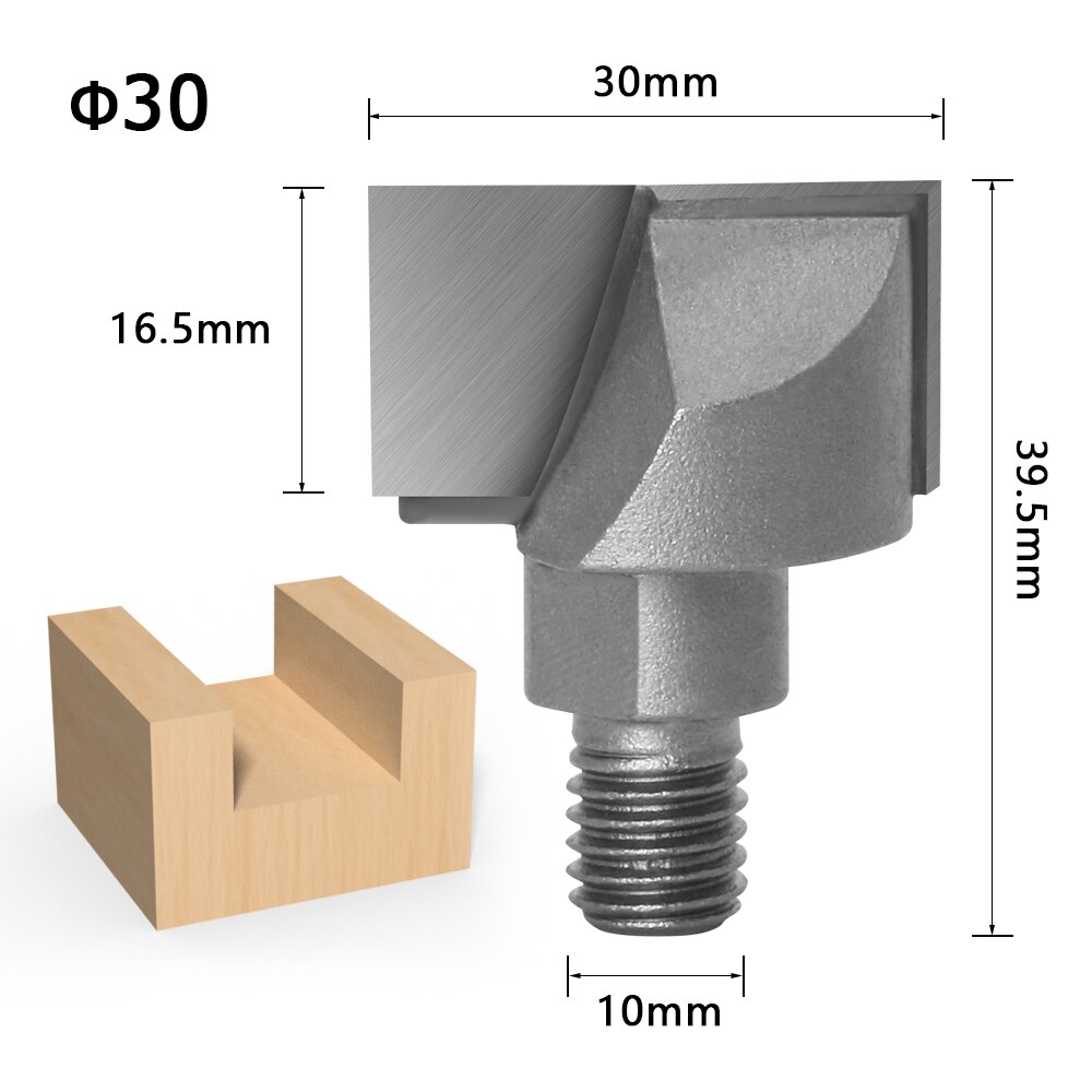1pcs 10MM Shank CNC Cleaning bottom router bit Woo... – Vicedeal