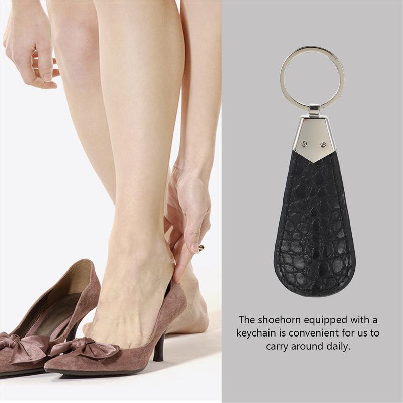 Shoe Horns Shoehorn Useful Leather Portable Shoeho... – Vicedeal