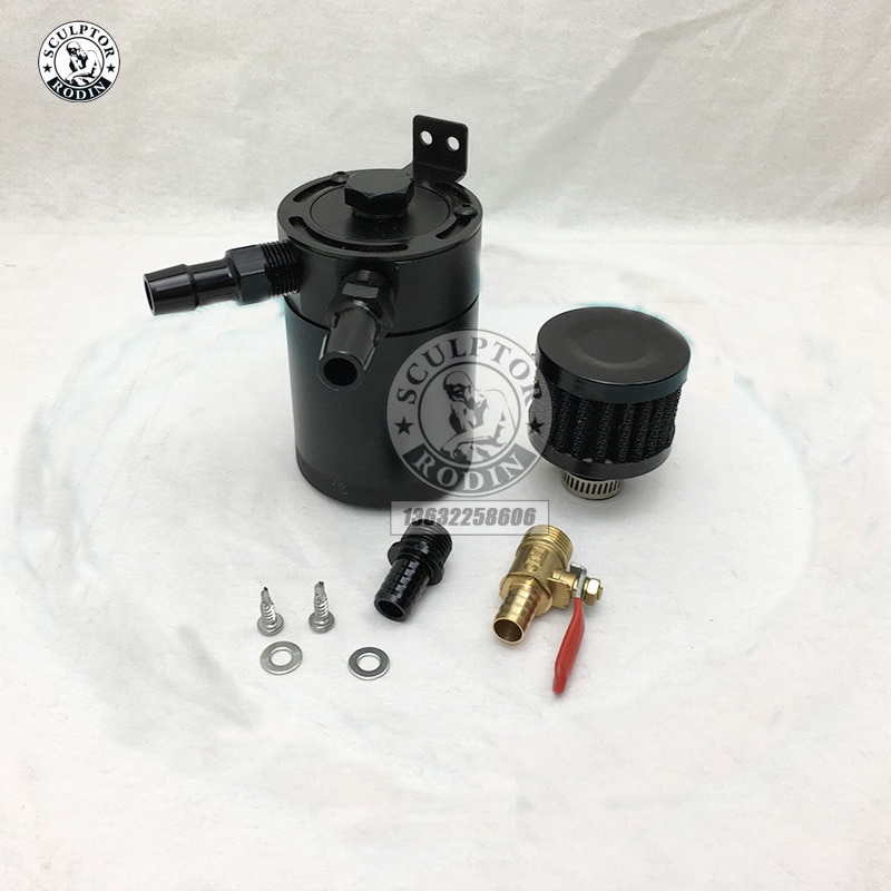 Universal Racing Baffled 2/3-port Oil Catch Can Ta... – Grandado