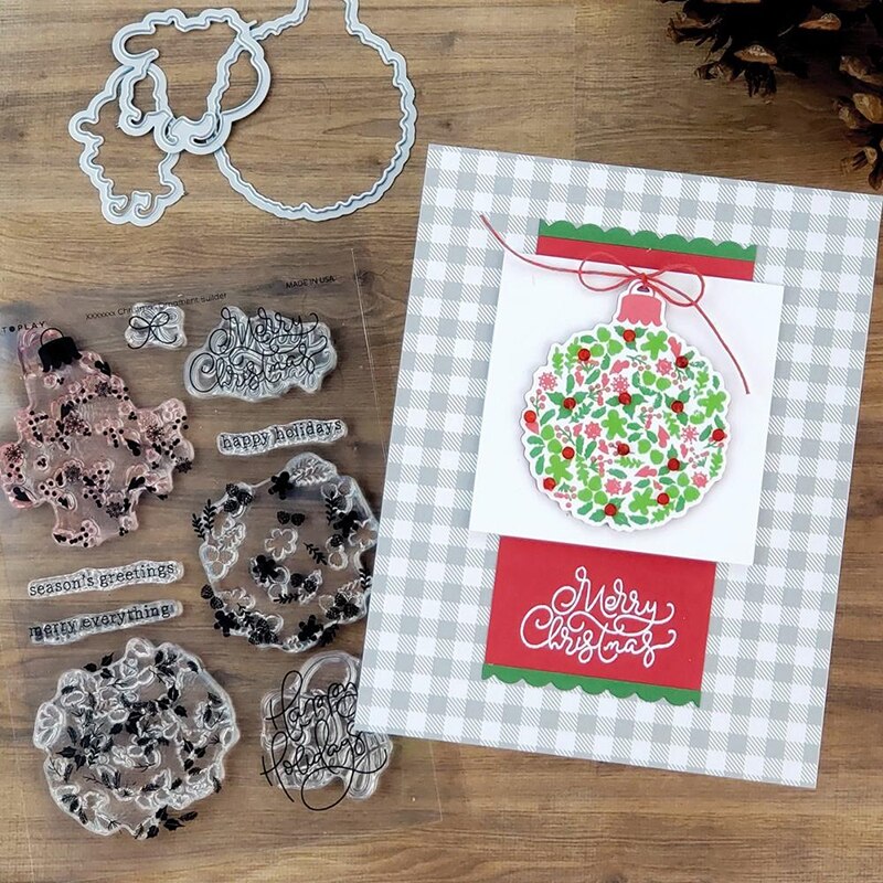 CH CHRISTMAS BUILD AN ORNAMENT Metal Cutting Dies ... – Vicedeal