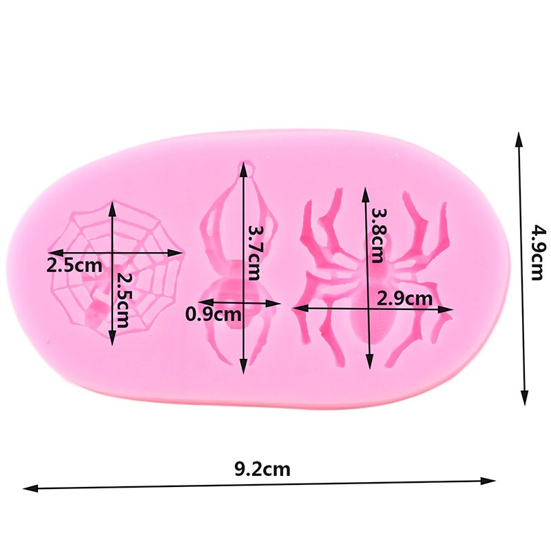 Spider Silicone Molds DIY Spider Web Fondant Choco... – Grandado