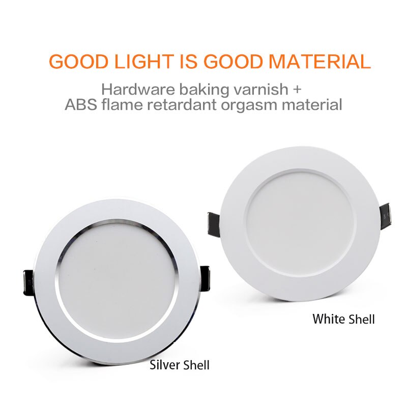 10PCS/lot Waterproof LED Downlight AC220V-230V spo... – Grandado