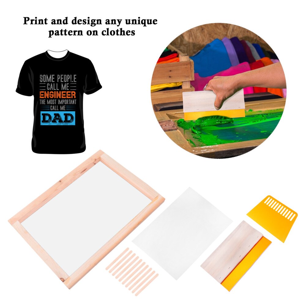1 Set Screen Printing Starter Kit Screen Printing ... – Grandado