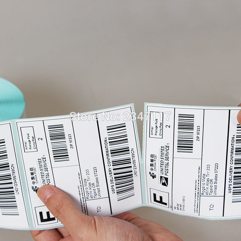 2Roll/Lot TOP Direct Thermal Labels 100MM X100MM (... – Grandado