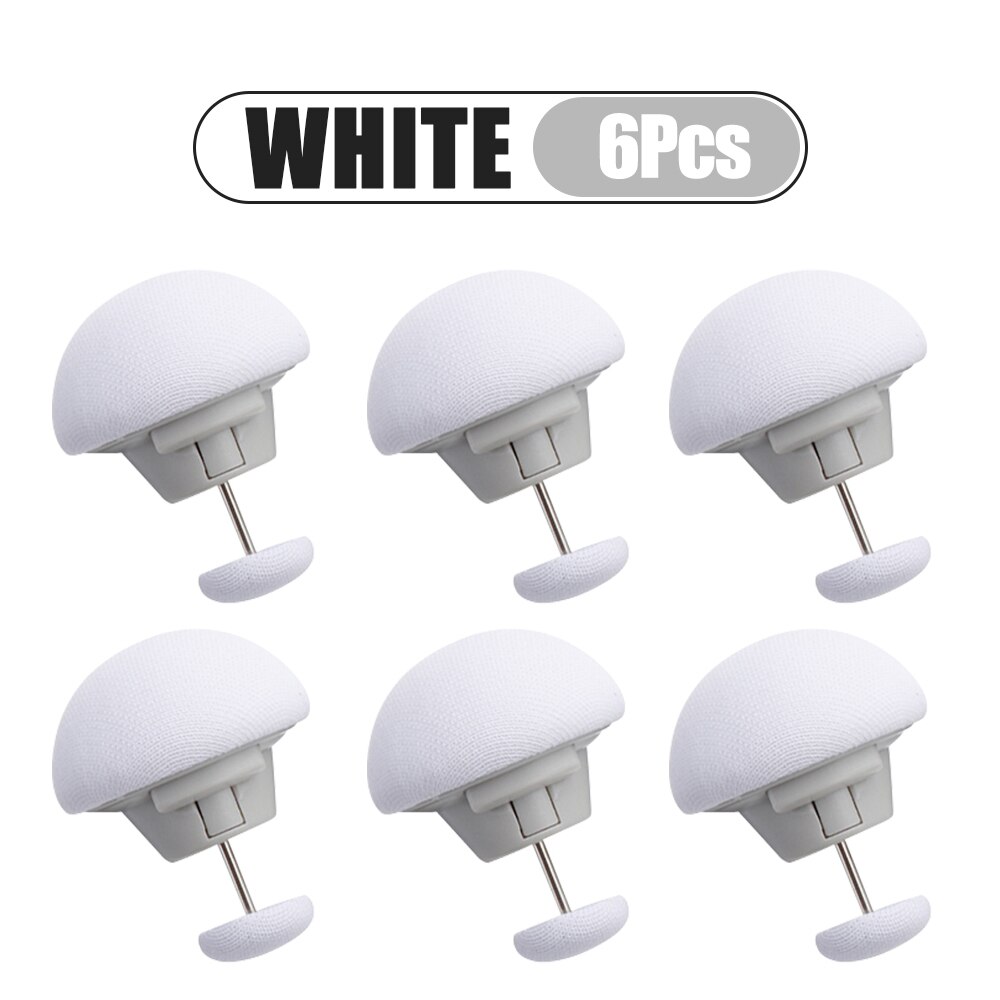 4/6Pcs Covers Fastener Clip Houder Paddestoel Quil... – Grandado