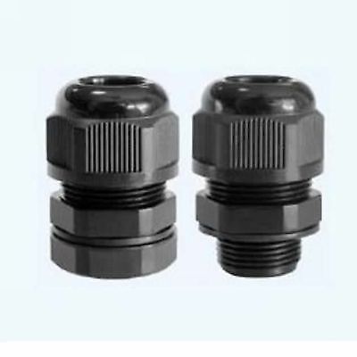 Black 16~20 mm Nylon Electric Cable Waterproof PG2... – Grandado