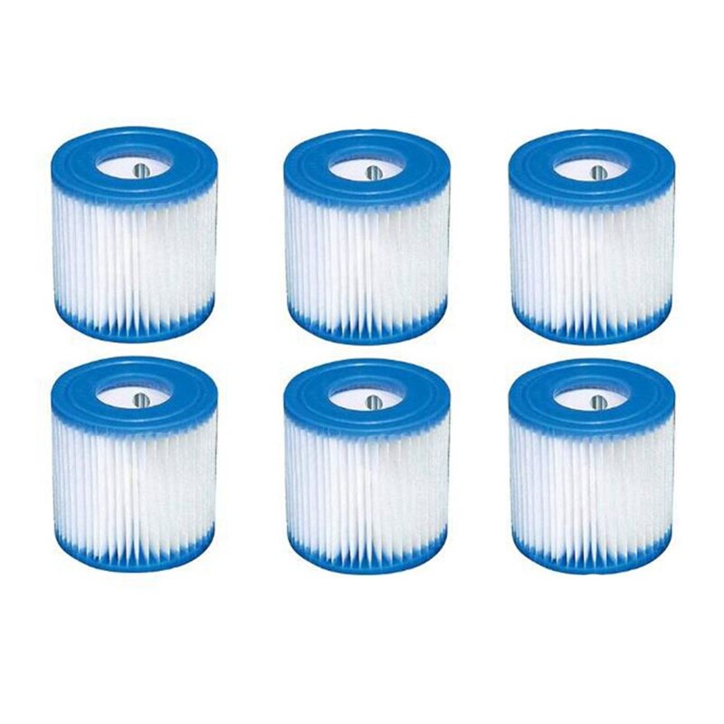 6 Pcs Zwembad Filter 300 Gallon Filter Cartridge, ... – Grandado