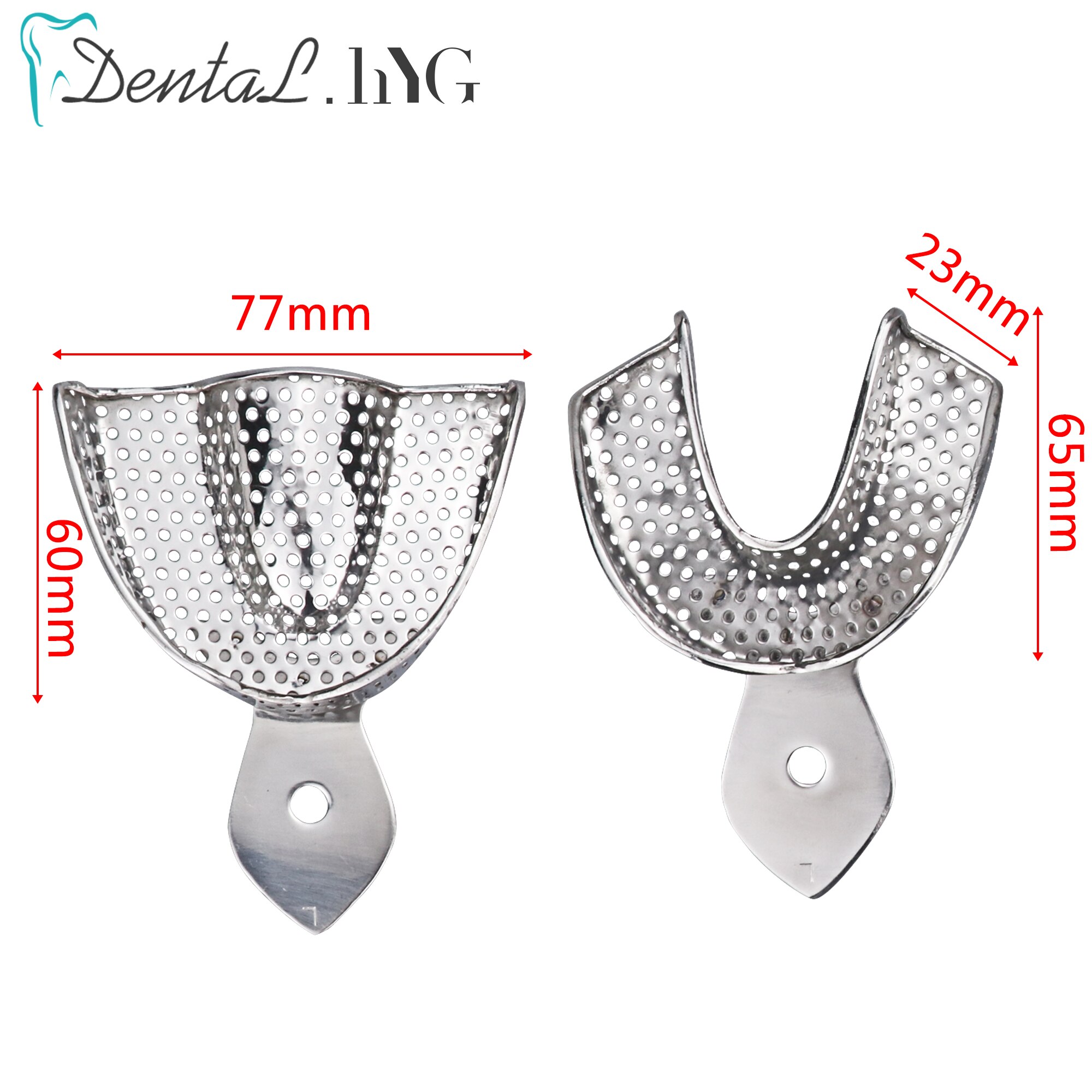 Dental Impression Tray Stainless Steel Teeth Tray ... – Grandado