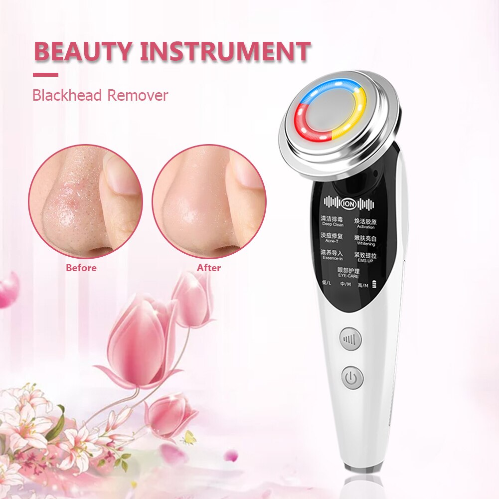 7 in 1 Skin Tightening Mesotherapy LED Photon Skin... – Grandado