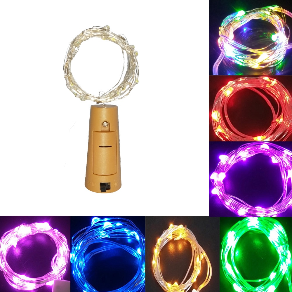 2M 20LED lamp Cork Shaped Bottle Stopper Light Gla... – Vicedeal