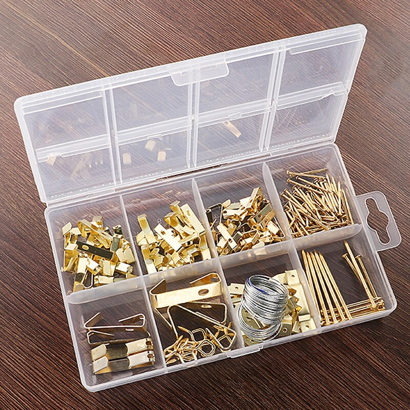 1 Sets Gold Saw Tooth Hangers Canvas Picture Frame... – Grandado