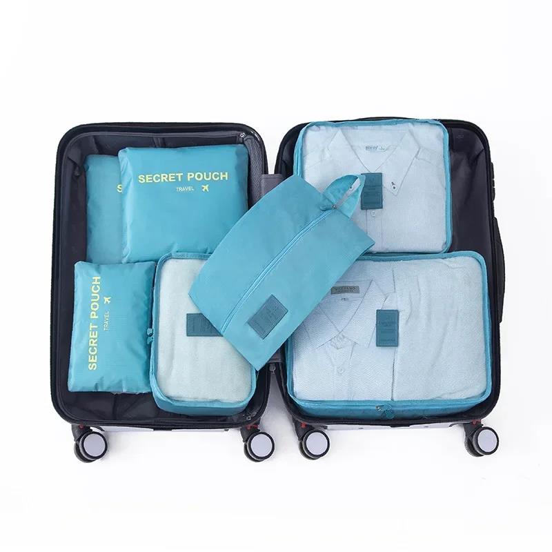 6 PCS Travel Storage Bag Set For Clothes Tidy Orga... – Grandado