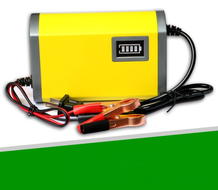 Helautomatisk bilbatteriladdare batteriladdare 12v... – Vicedeal