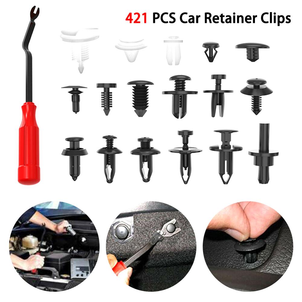 18 sizes 421pcs Fastener Clip Mixed Car Body Push ... – Vicedeal