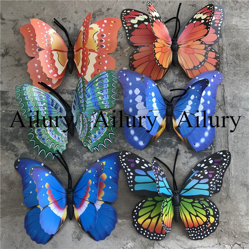 40cm Double Single Layer 3d Butterfly Hollow Hangi... – Grandado