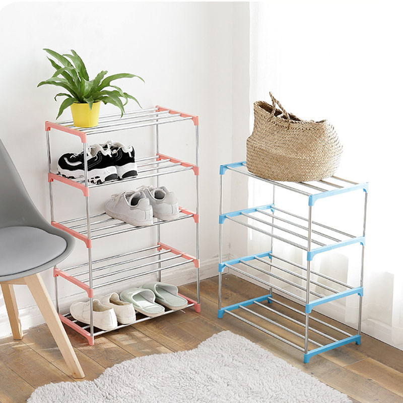 3/4 Tiers Stackable Shoe Rack Space Saving Shoe To... – Grandado