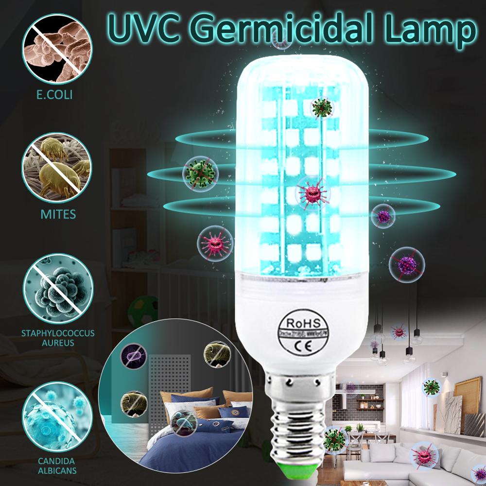 UVC LED-lampe E27 E14 UV 112 Lampe Perlen Desinfec... – Grandado