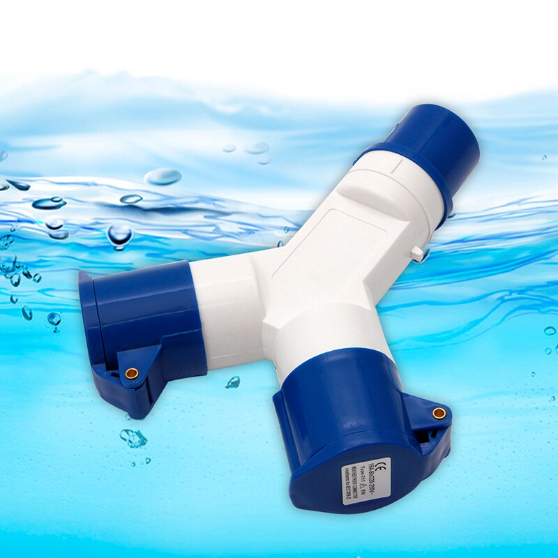 3 Way 16 Amp 16A Splitter Stopcontact 3 Pin Waterd... – Grandado